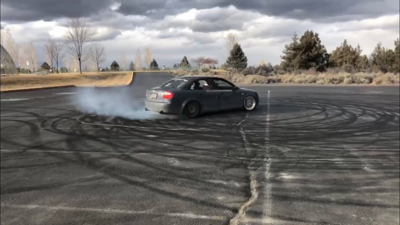Audi A4 drift teaser!?!? - YouTube