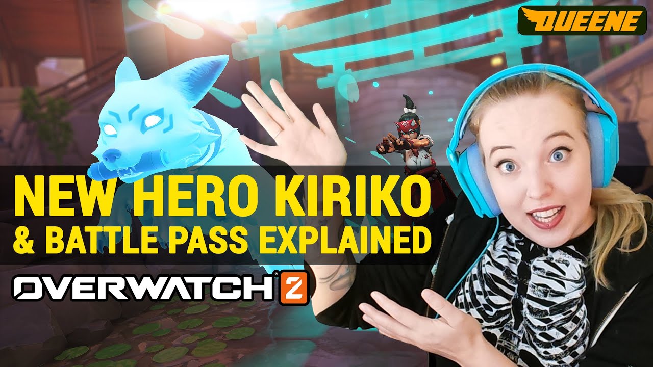 NEW OVERWATCH 2 HERO KIRIKO REVEALED & BATTLE PASS EXPLAINED + NEW ...