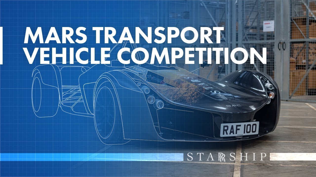 Mars Transport Vehicle Competition | Prizes from the Royal Air Force ...