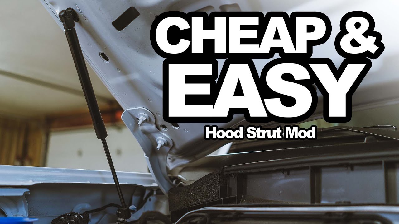 21+ Bronco Gas Hood Strut Install (EASY!) - YouTube