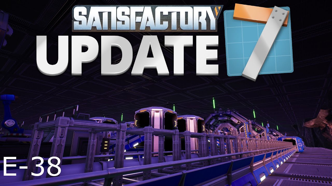 Satisfactory Update 7 E-38, 288 Modular Frames Per Minute for Project ...