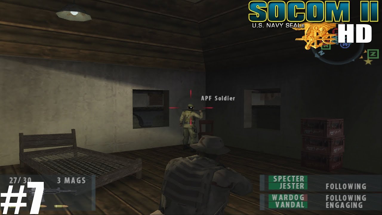 SOCOM 2 US NAVY SEALS - GUARDIAN ANGELS - PXC2/PS2 - LIVE COMMENTARY ...
