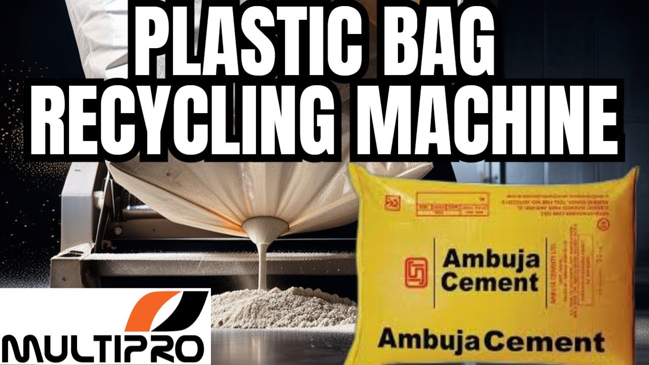 Plastic bag opening machine / Cement bag opener / Bag cutting machine ...