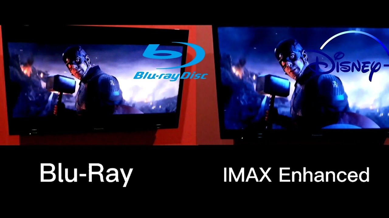Disney IMAX Enhanced Vs Blu-Ray Comparação! - YouTube