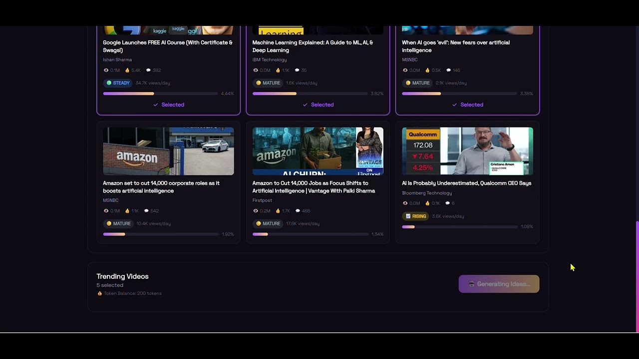 YT video demo for api - YouTube