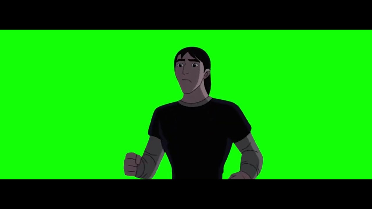 Ben 10 - Kevin Running Green Screen - YouTube