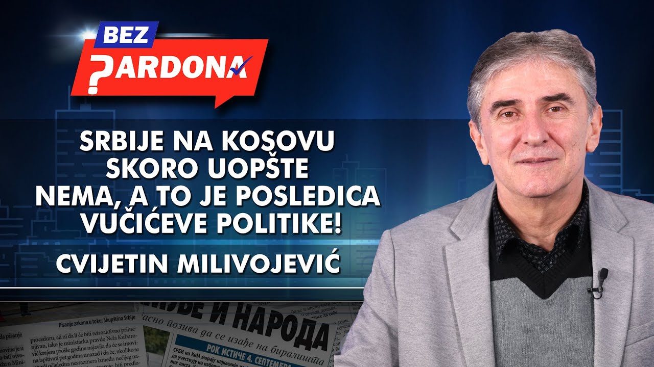 Cvijetin Milivojević – Srbije na Kosovu skoro uopšte nema, a to je ...