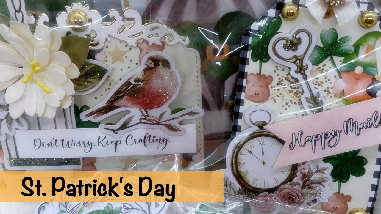 St Patrick's Day Crafts: Pack a RAK with me. Feat Lucky You! paper ...