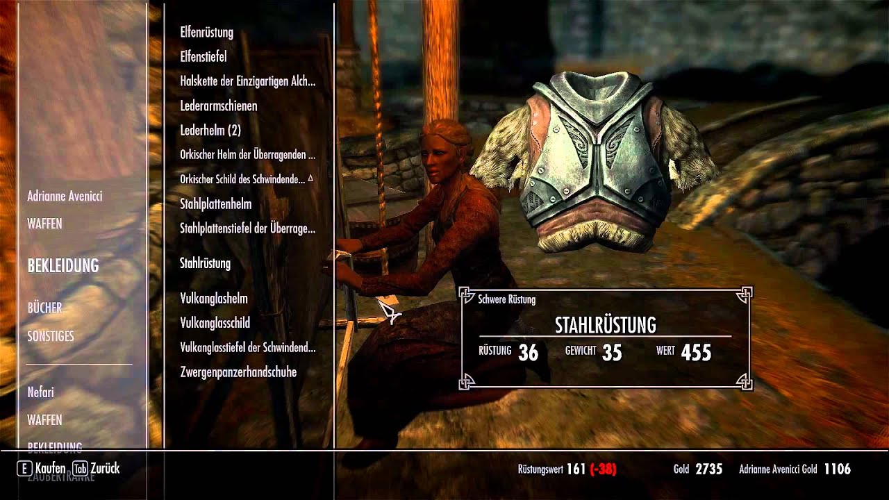 Let's Play Skyrim Part 298 "Inventararbeiten / Wujeeta helfen" - YouTube