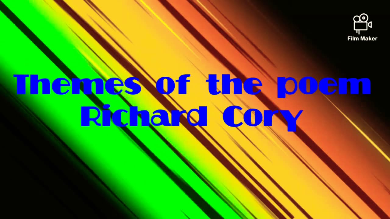 Themes of the Poem Richard Cory - Zoom Lesson - YouTube