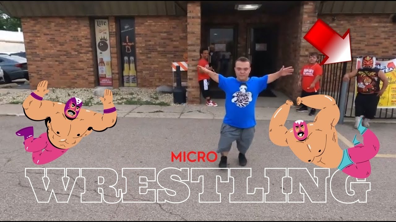 WE WENT TO THE MICRO WRESTLING MATCH AND HAD A BLAST!!! - YouTube