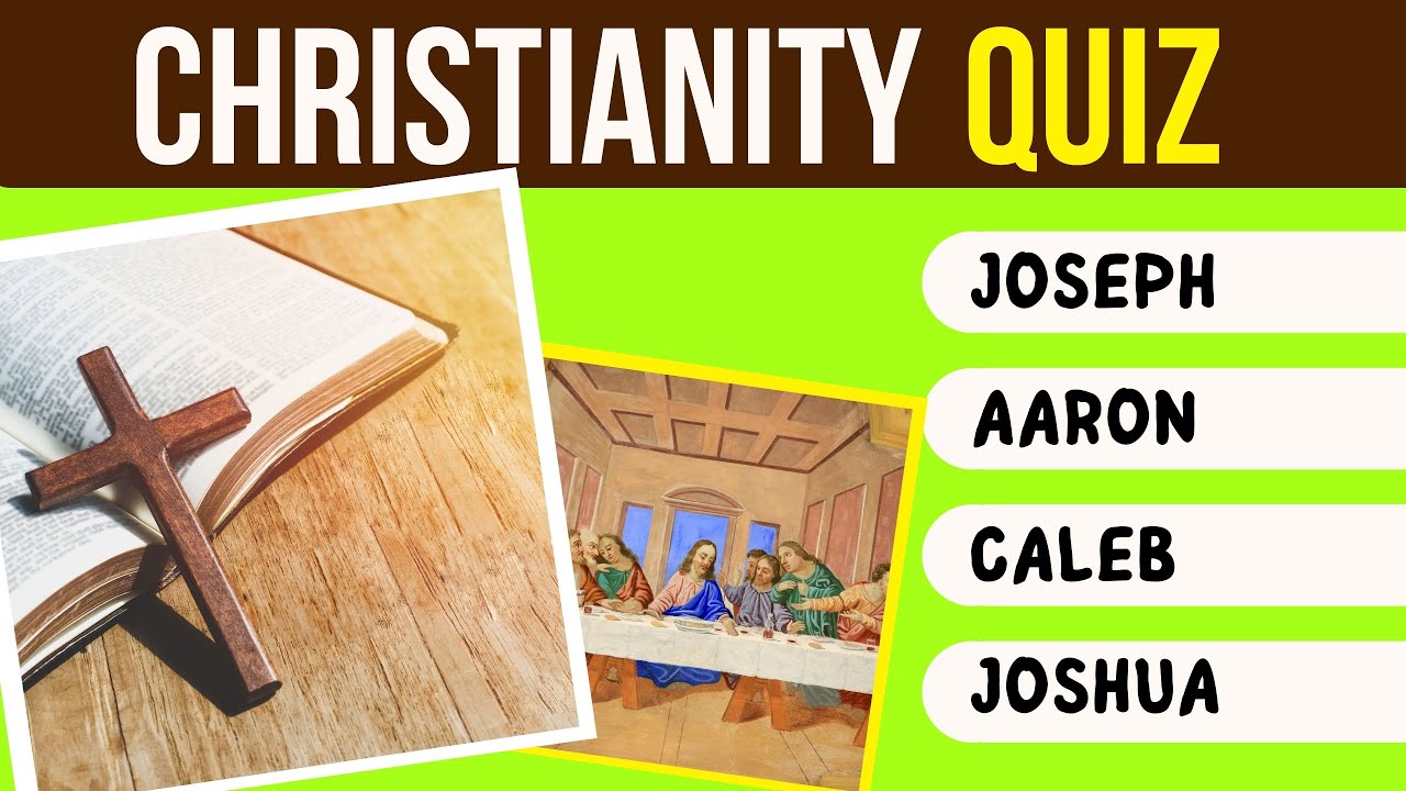 🕊️ Ultimate Christianity Quiz: Test Your Knowledge of the Bible with 30 ...