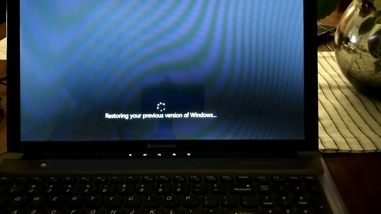 Updated Windows 10 Endless Boot Loop Attempts To Restore Previous Version Of Windows Help