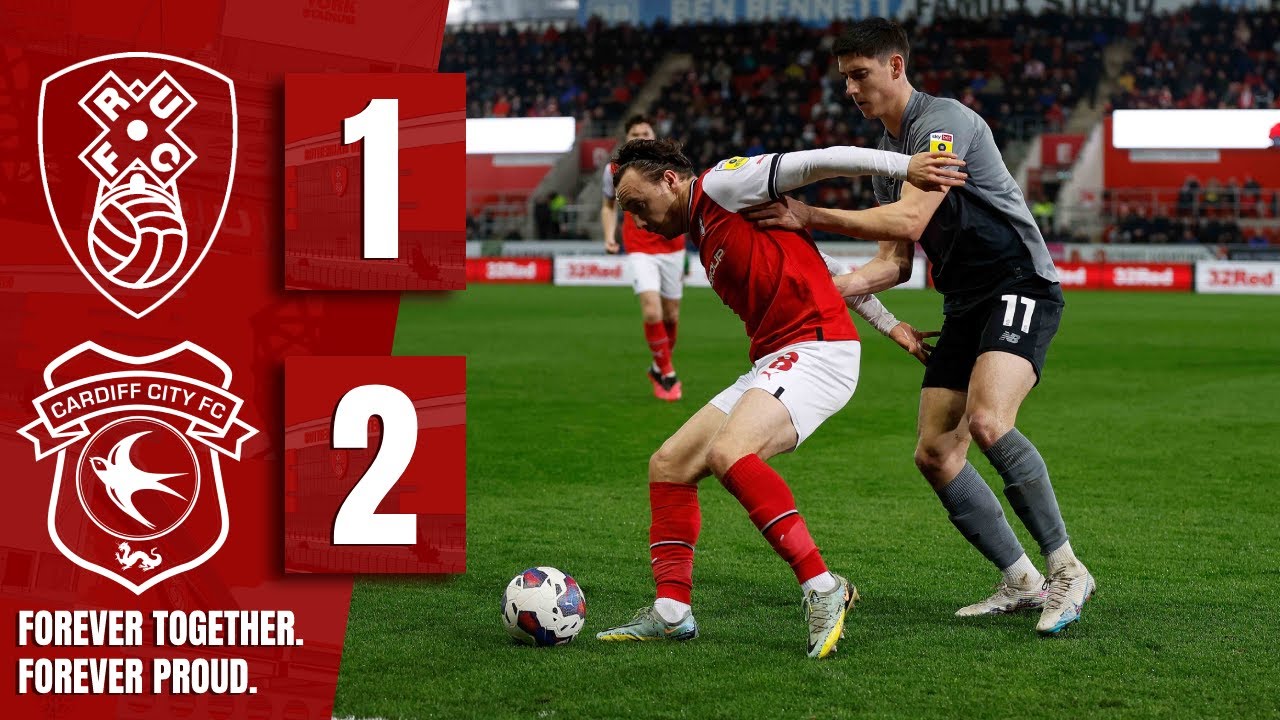🗽 ROTHERHAM UNITED 1 - 2 CARDIFF CITY | Official Sky Bet Championship ...