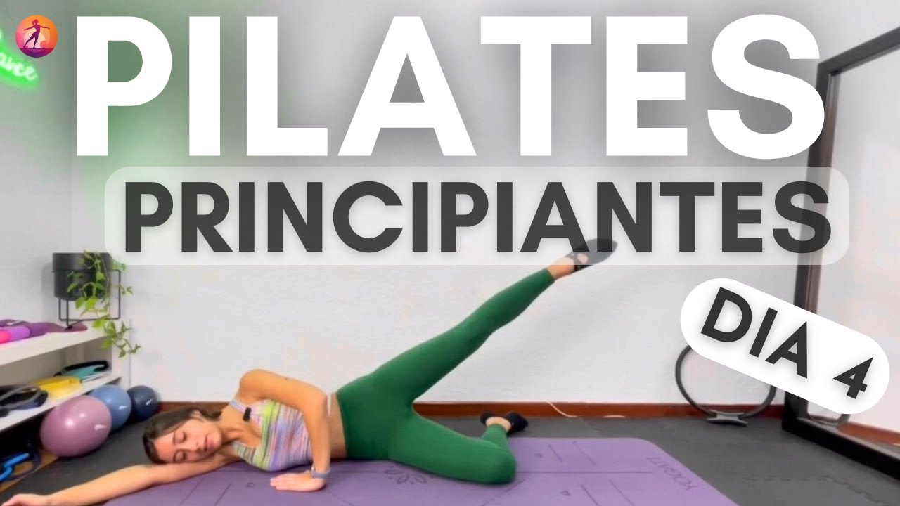 DIA 4 PILATES PARA PRINCIPIANTES | Reto 7 días iniciación - YouTube