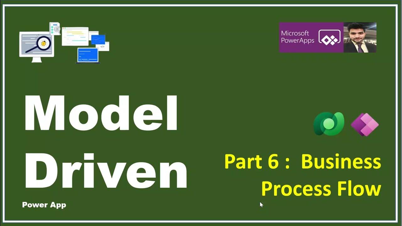 business process flow || model driven power app part 6 - YouTube