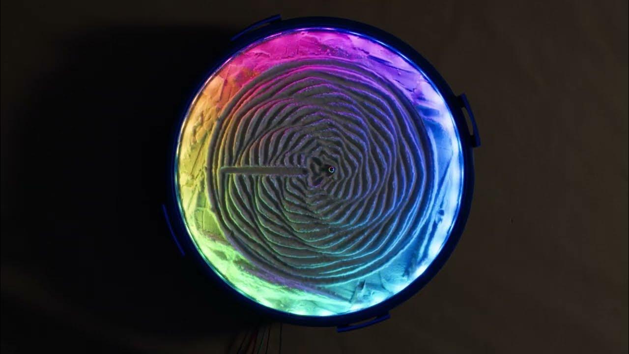 Automated Arduino-based Zen Garden Project - YouTube