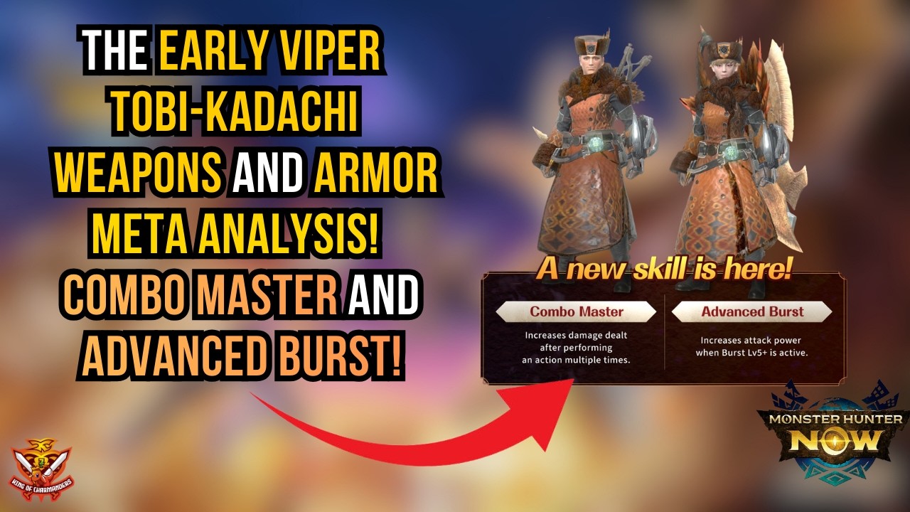 EARLY VIPER TOBI-KADACHI WEAPONS AND ARMOR META ANALYSIS! COMBO AND ...