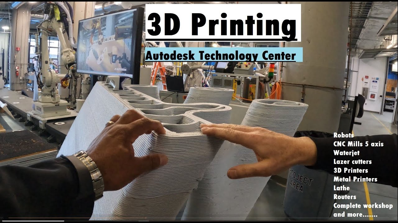 3D Printing at Autodesk Technology Center - YouTube