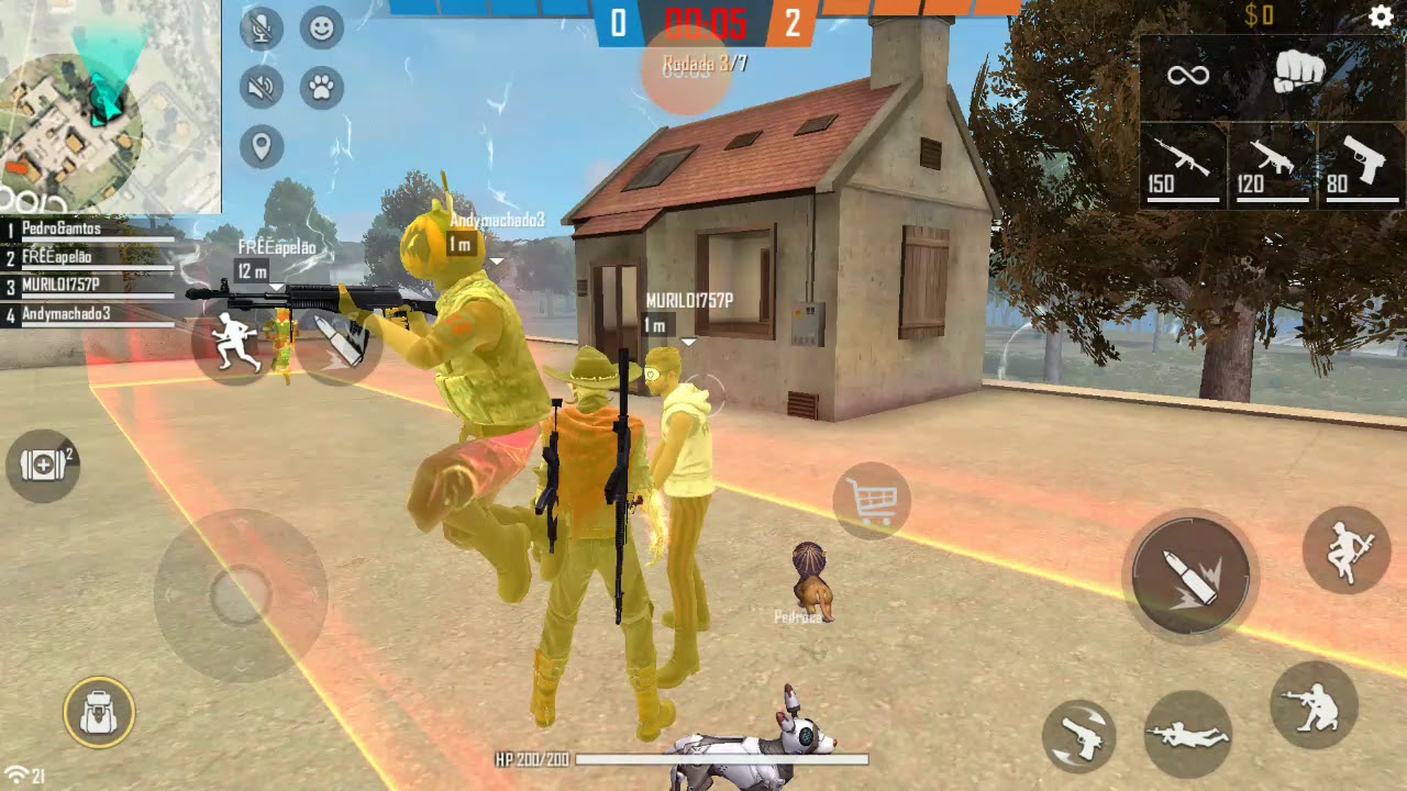 Jogando com but no free fire com meu primo Murilo - YouTube