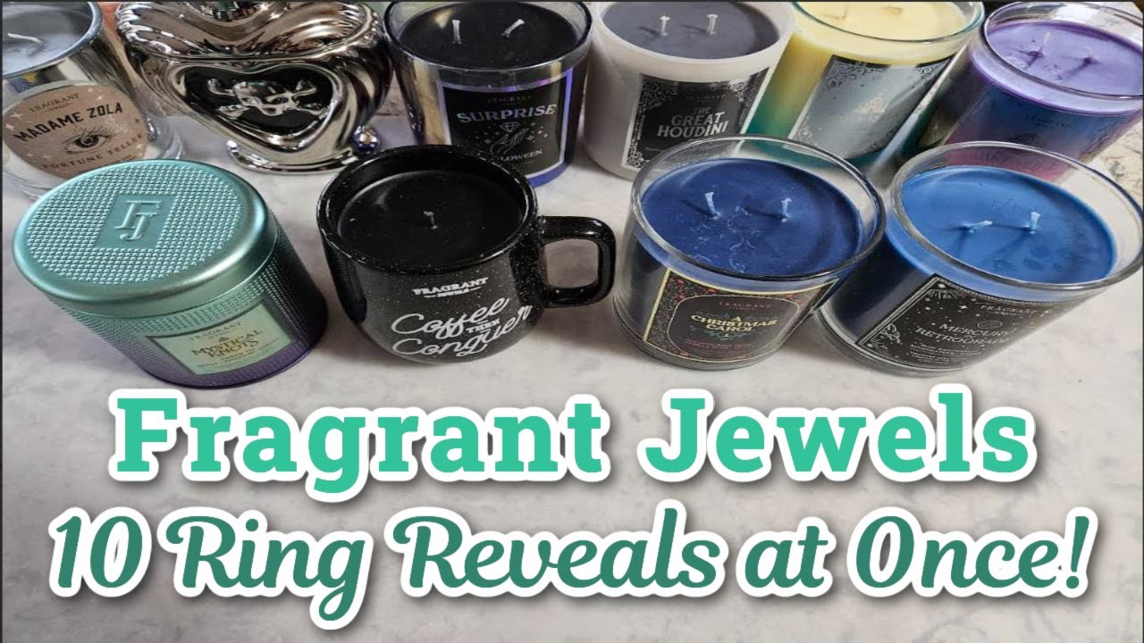 10 Ring Reveals in One Video?! Pulling Rings Out of Fragrant Jewels ...