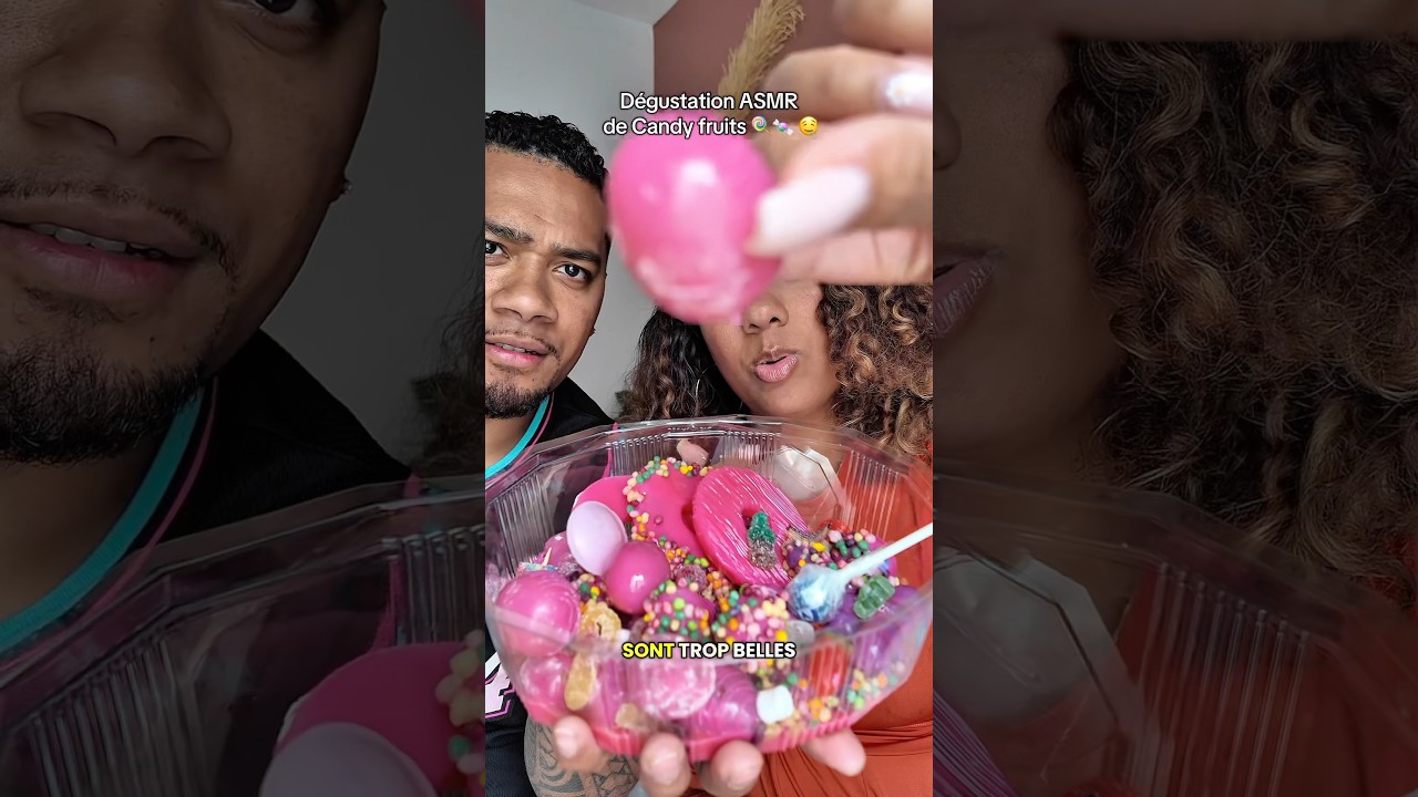 Dégustation ASMR de Candy Fruit - Candy Fruit 66 #degustation #asmr # ...