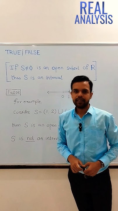 Are open Subsets of R always intervals? | Real Analysis - YouTube
