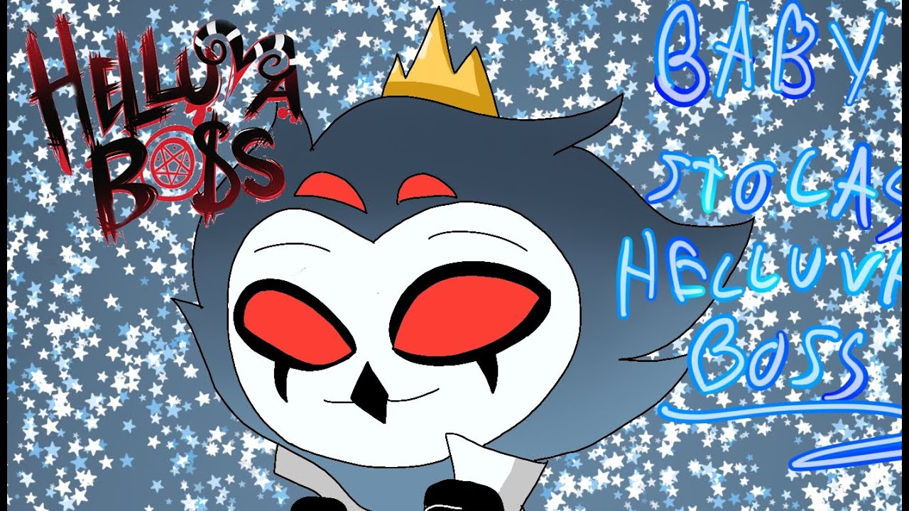 Helluva boss - Baby stolas speedpaint - YouTube