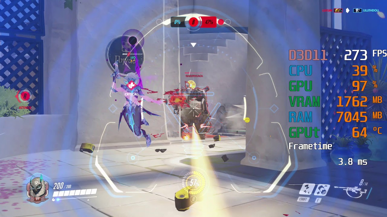 AMD Radeon RX 5500 XT -- AMD Ryzen 5 3600 -- Overwatch FPS Test - YouTube