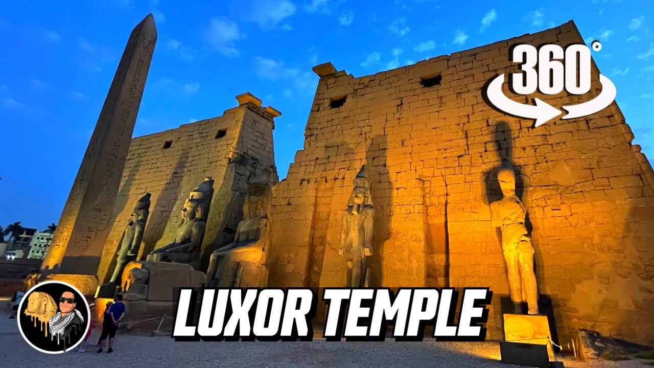 Luxor Temple of Man in 360 VR: An Esoteric Symbolist View - YouTube