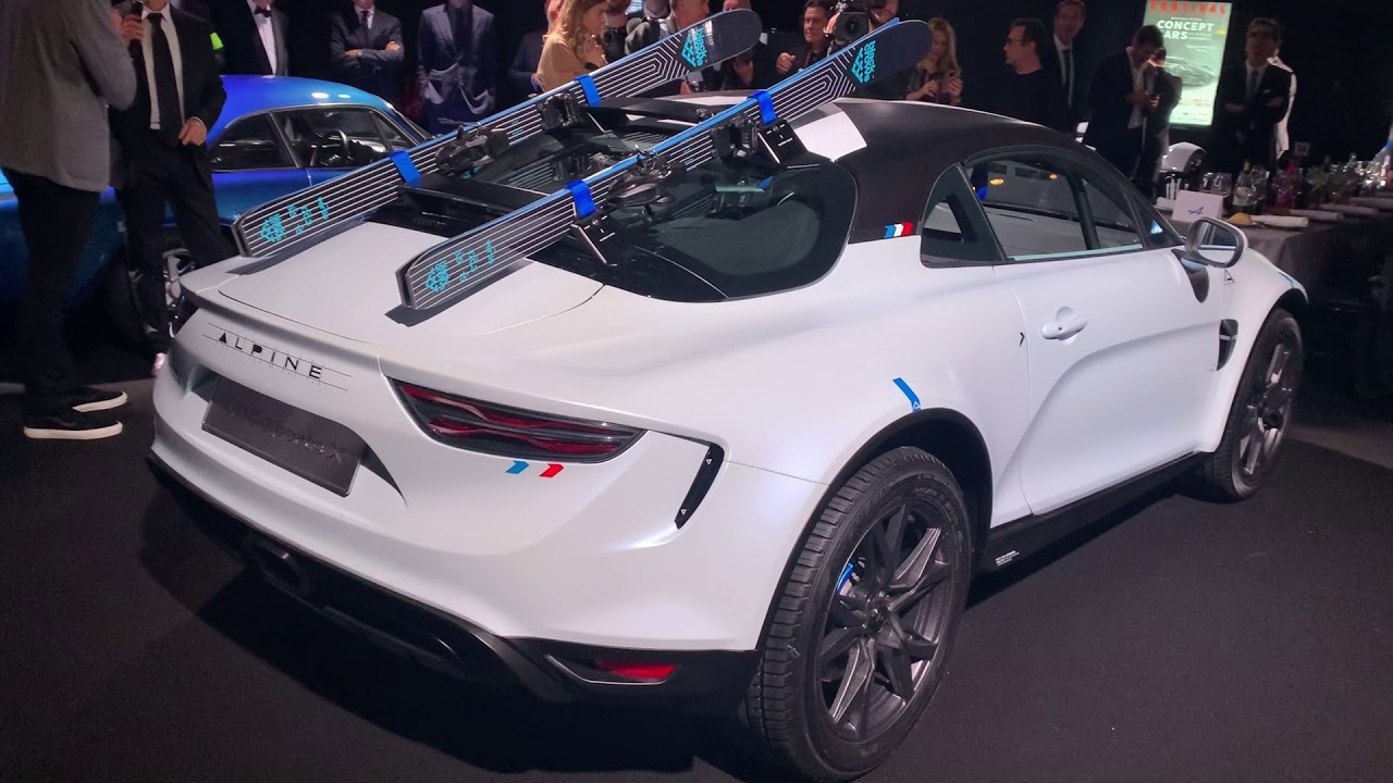 Alpine A110 Sports X : the reveal of the new concept live ! - YouTube