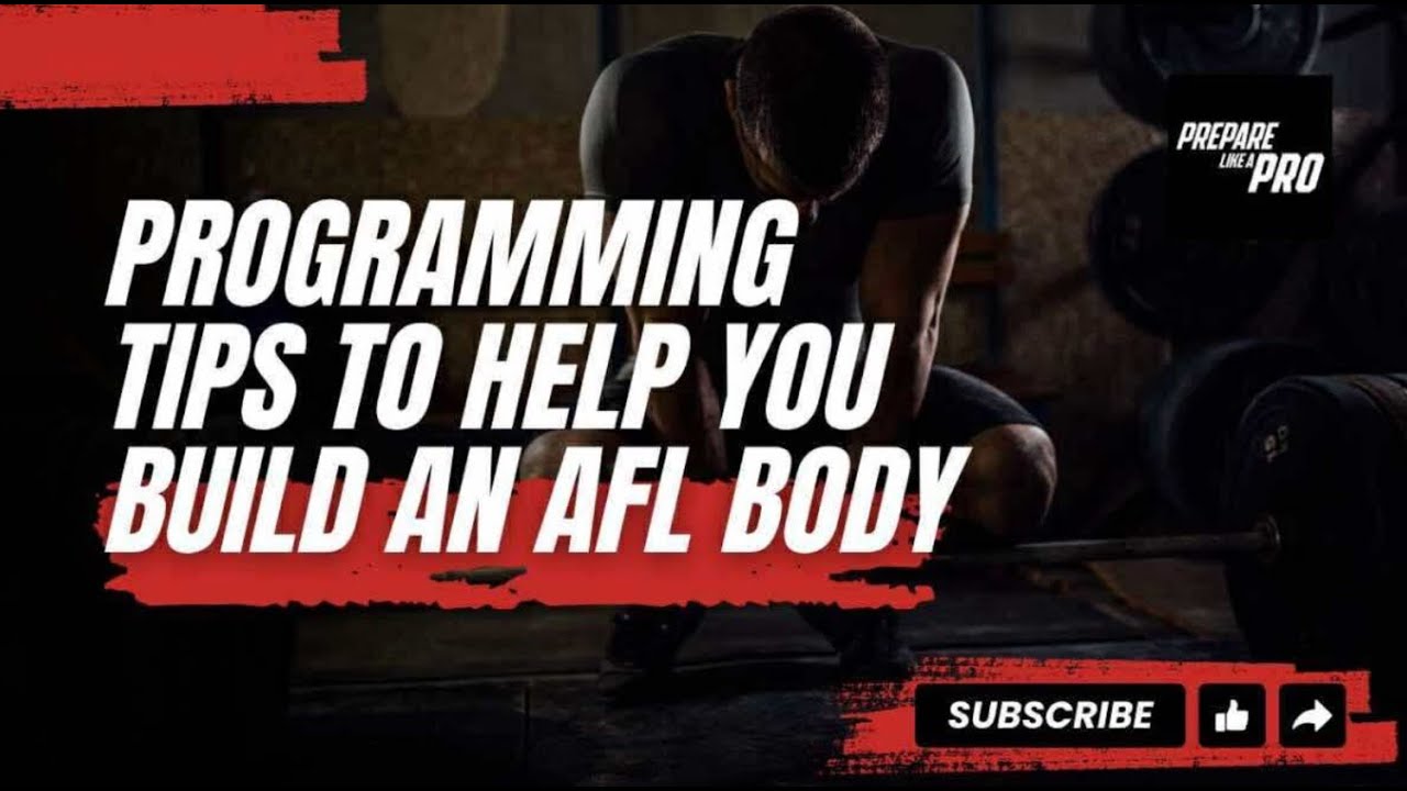Build an AFL Body This Pre-Season: 2026 Training Tips That Work - YouTube