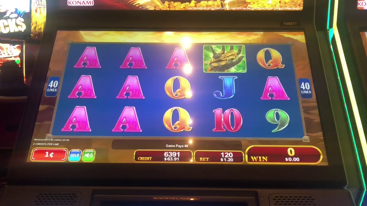 Live play on den of gold slot machine - YouTube