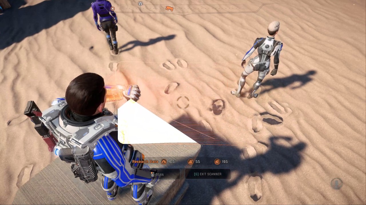 Mass Effect Andromeda - disappearing terrain glitch - YouTube