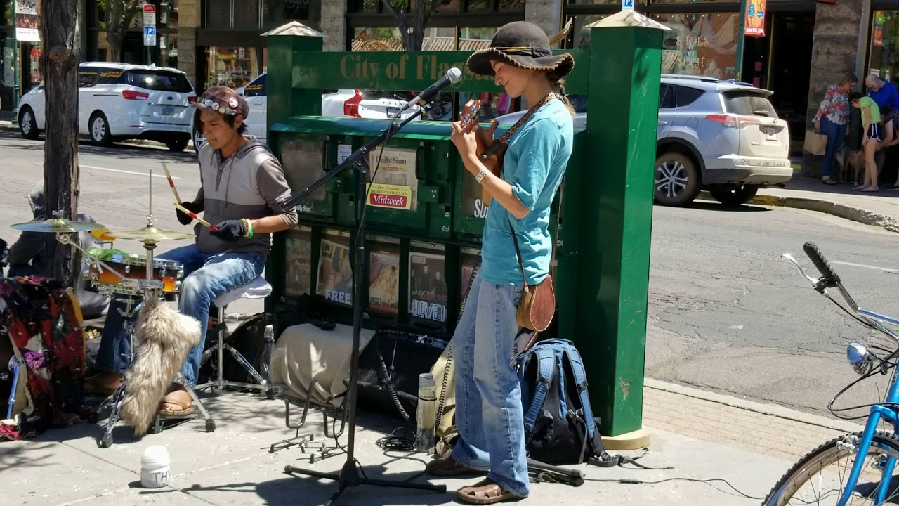 Talented street band in Flagstaff, AZ on Memorial Day 2018. - YouTube