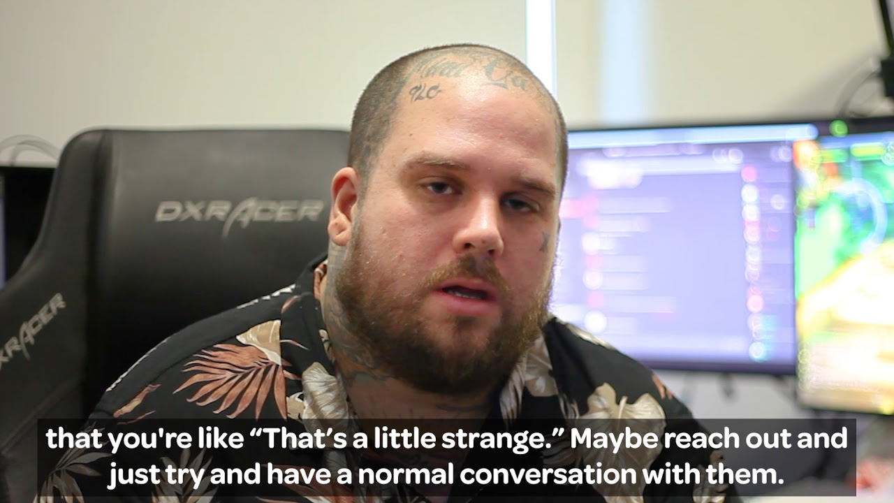 Ryan Dingle (twitch.tv/pandatv) on reaching out to someone when you ...