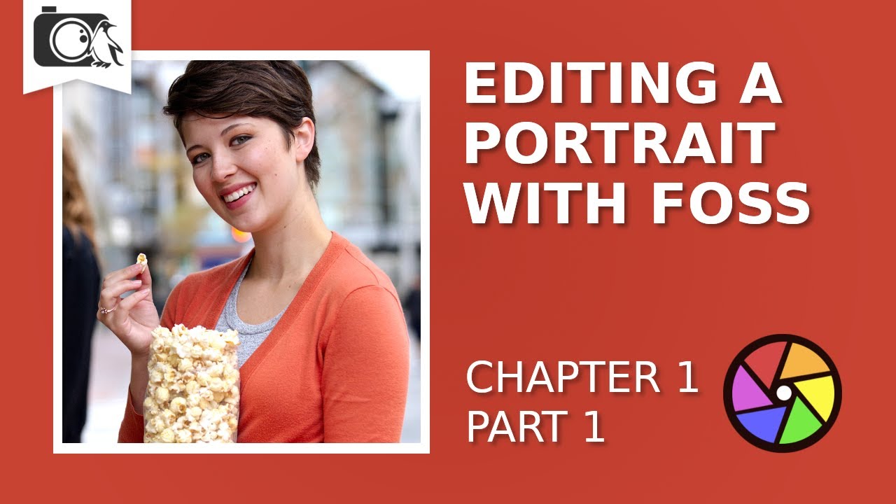 Edit a Portrait in Linux with Darktable | Part 1 - YouTube