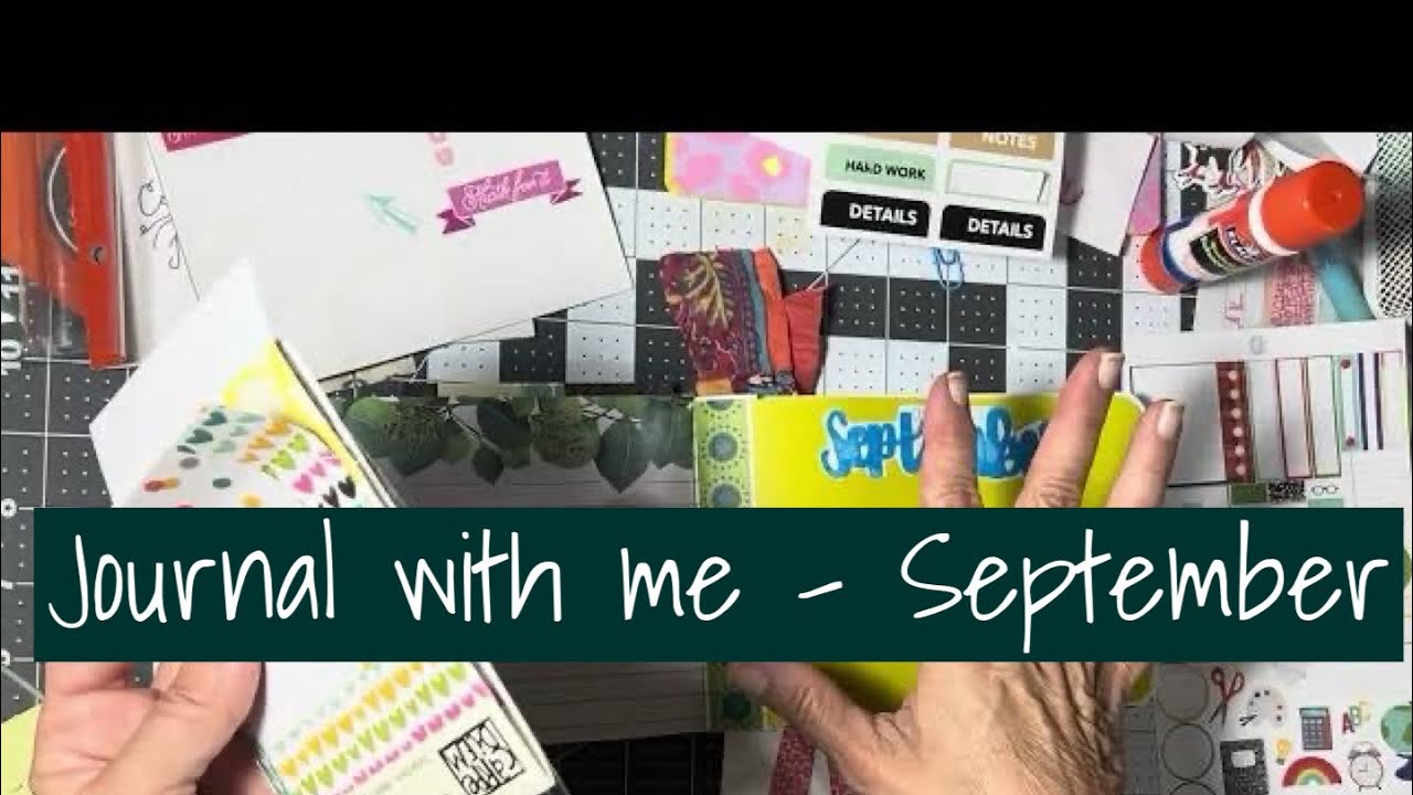 Creative daily journal - Journal with me sept 9- altered composition ...