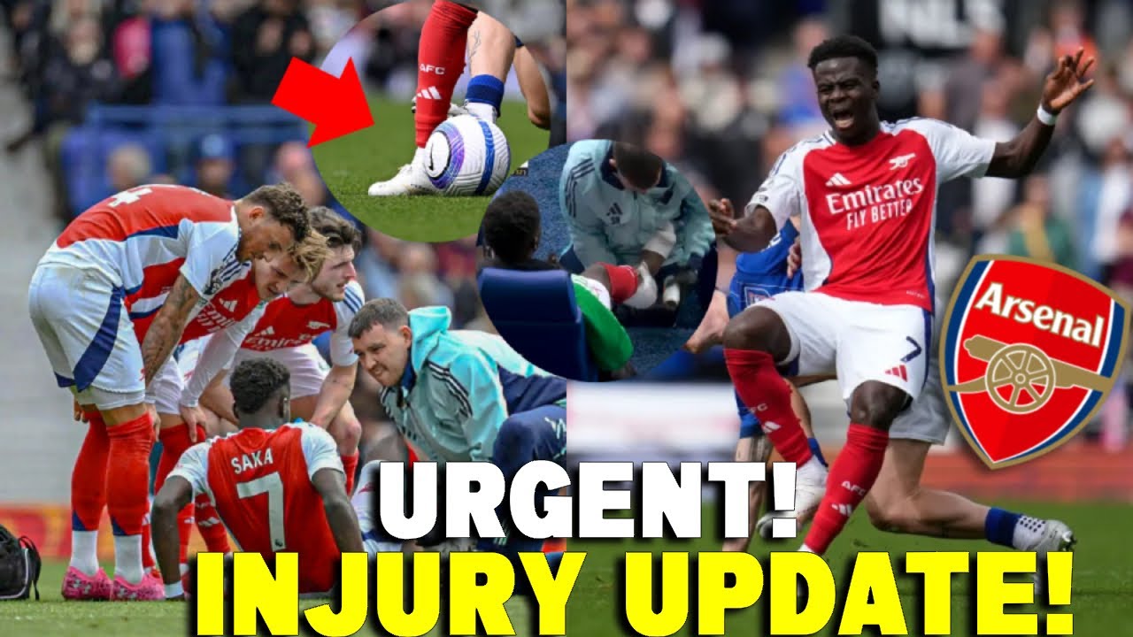 Urgent! Saka Injury Update After Brutal Tackle! PREMIER LEAGUE responds ...
