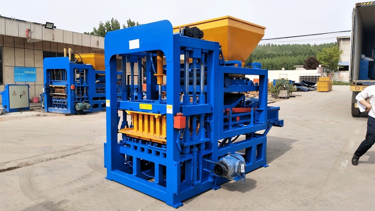 QT4-18 Automatic Concrete Hollow Pot Block,S Paver Brick,Cabro Block ...