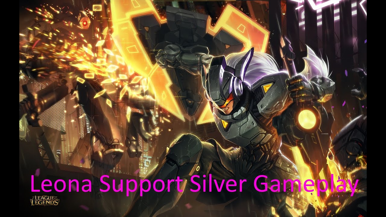 SEASON 9 SUPPORT LEONA GAMEPLAY - SILVER- League of Legends - YouTube