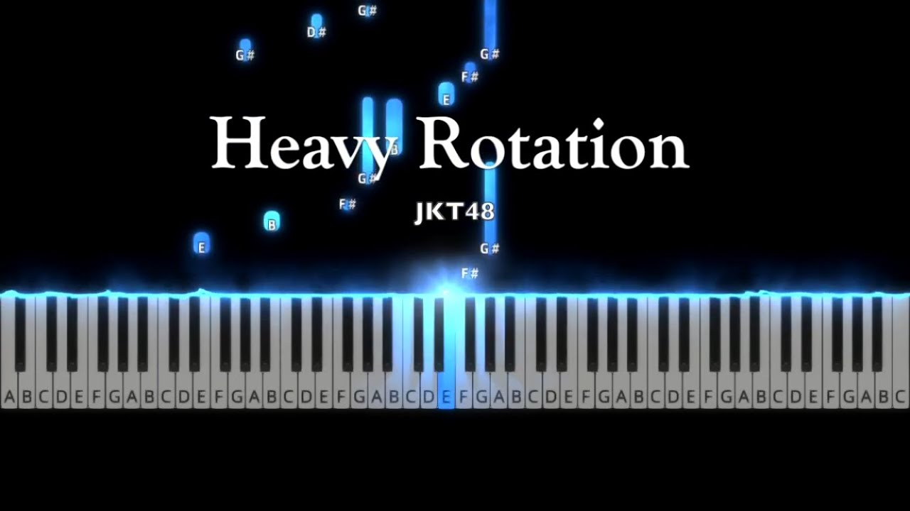 Heavy Rotation - JKT48 | Piano Tutorial by Andre Panggabean - YouTube