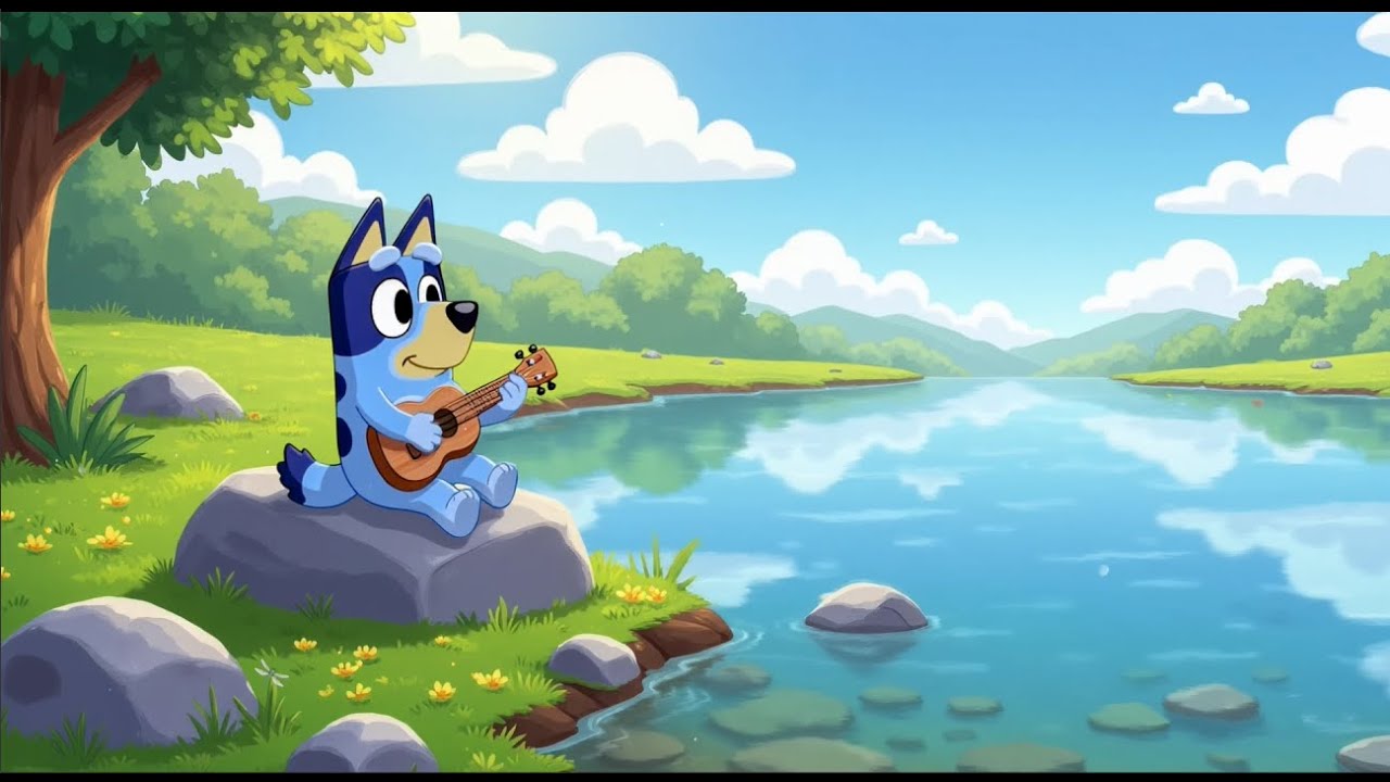 Bluey’s Peaceful Melody | Lofi Guitar for Relaxation 🎶 #lofi # ...