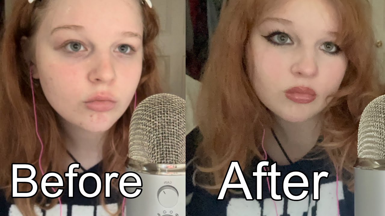 ASMR tingly makeup tutorial!!!! LOTS OF TALKING - YouTube