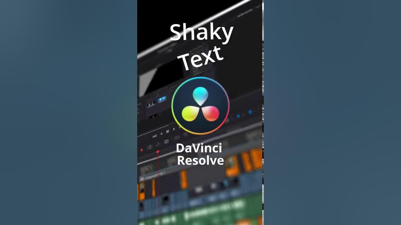 How to Create Shaky Text in DaVinci Resolve #shorts - YouTube