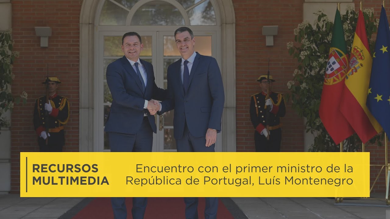 Encuentro con el primer ministro de la República de Portugal, Luís ...