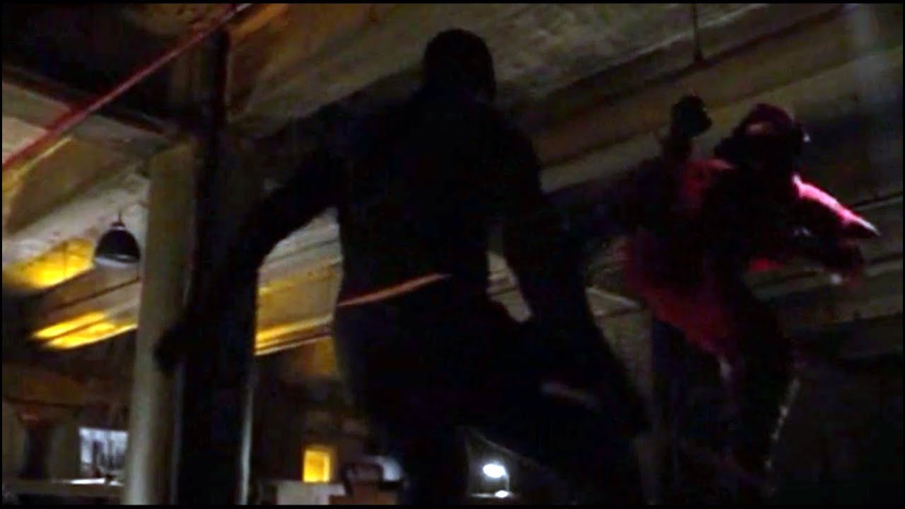 Daredevil vs Nobu (Pelea Completa) - DAREDEVIL 1X09 - YouTube