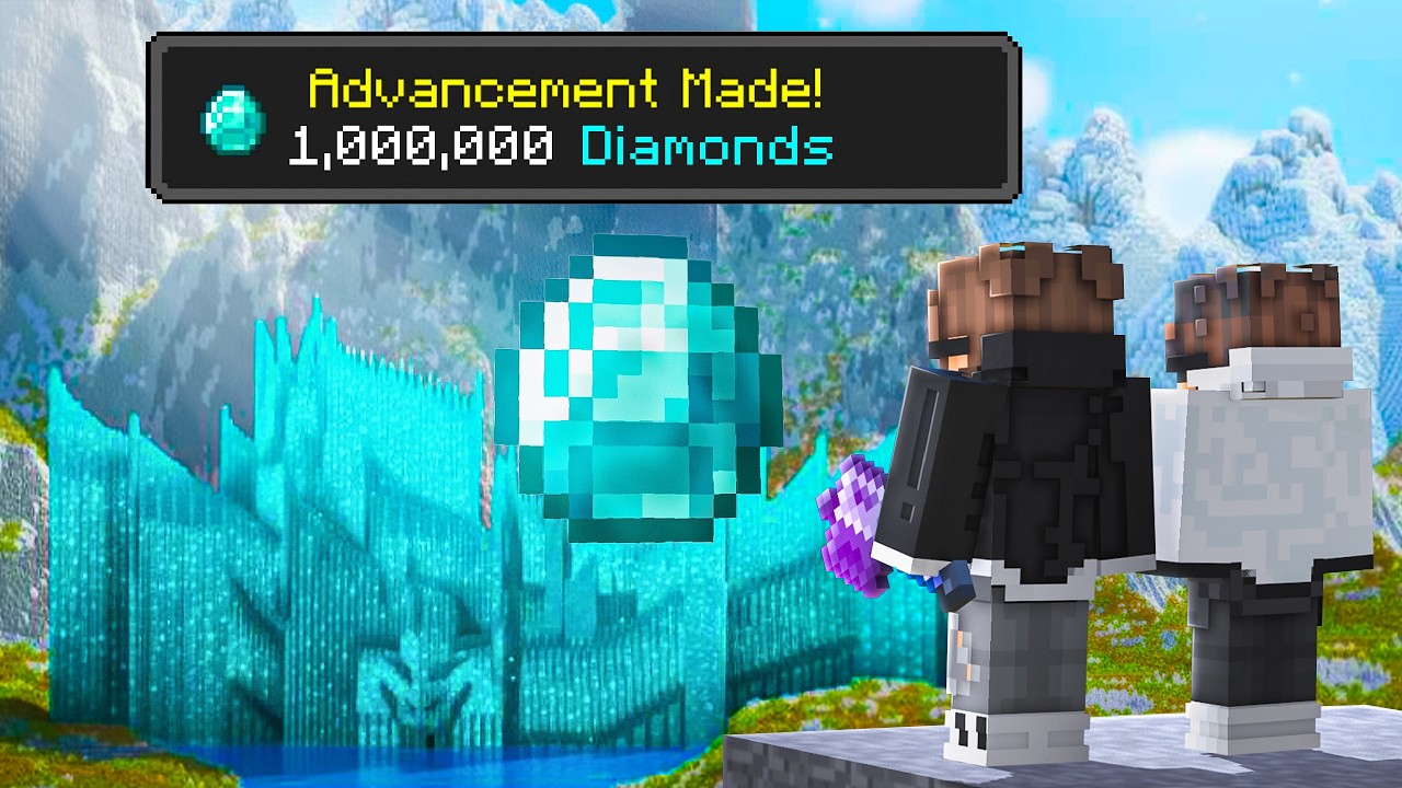Turning 1 Diamond into 1,000,000 Diamonds! - YouTube