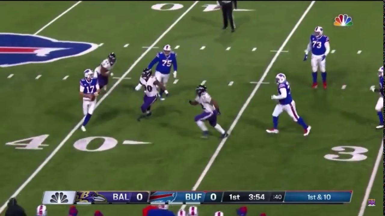 Josh Allen flop leads to another horrible roughing the passer call ...