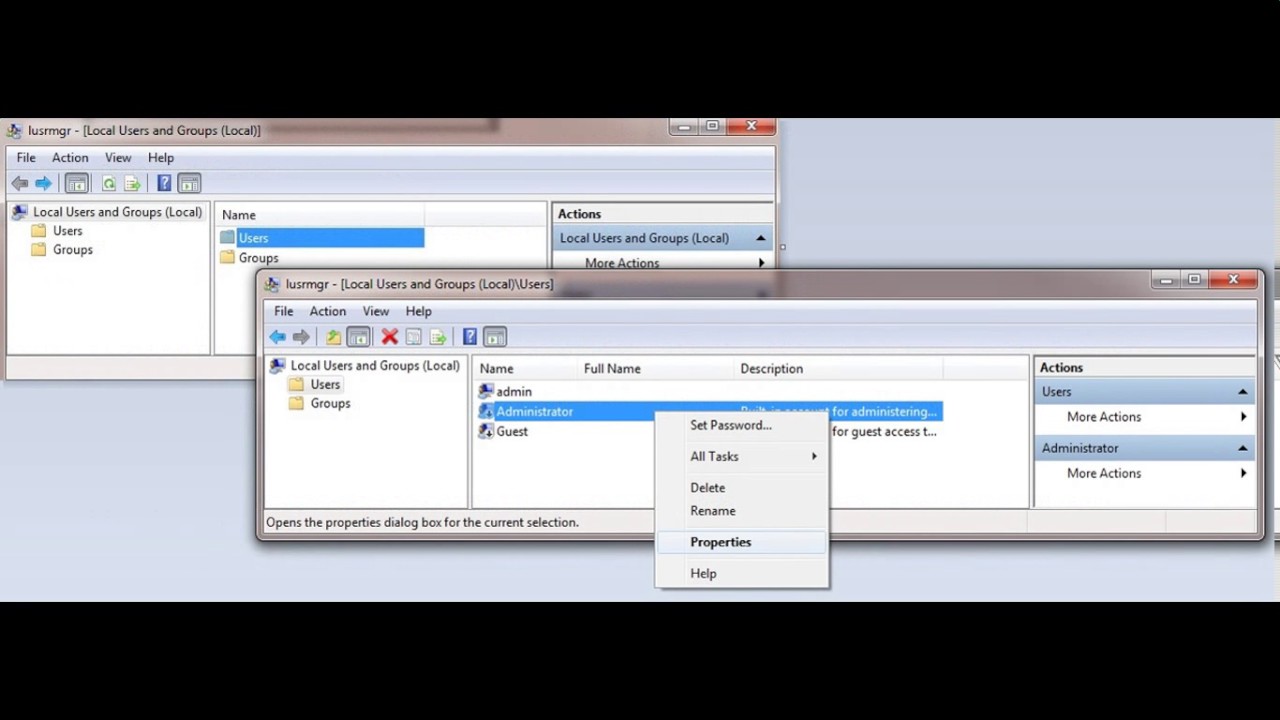 How to enable Administrator account and set password in Windows 7 and ...
